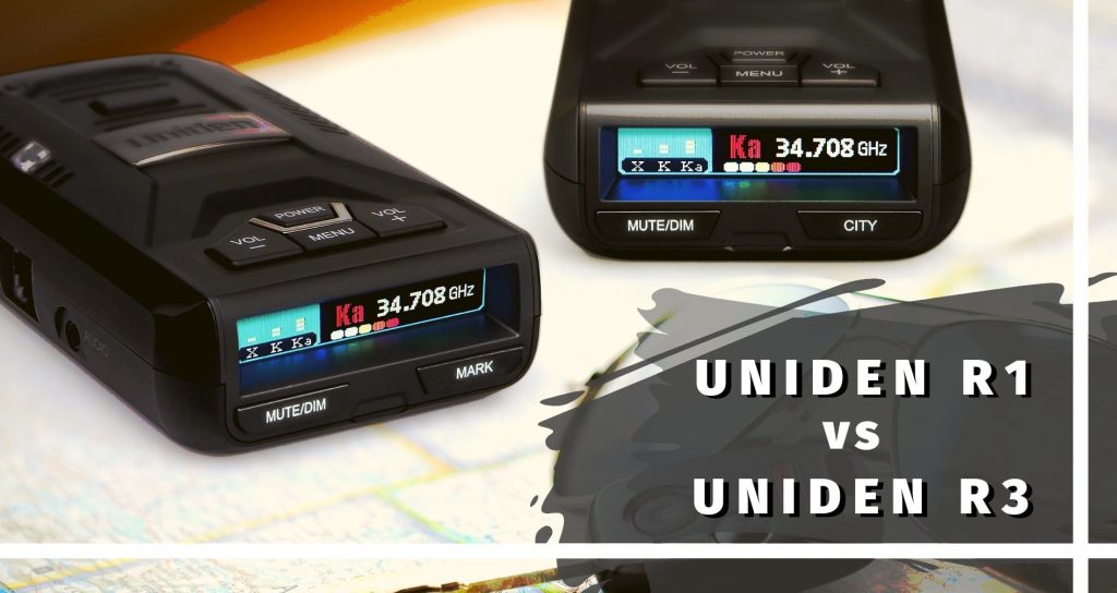 Uniden Radar Detectors: R1 VS R3 | RatedRadarDetector