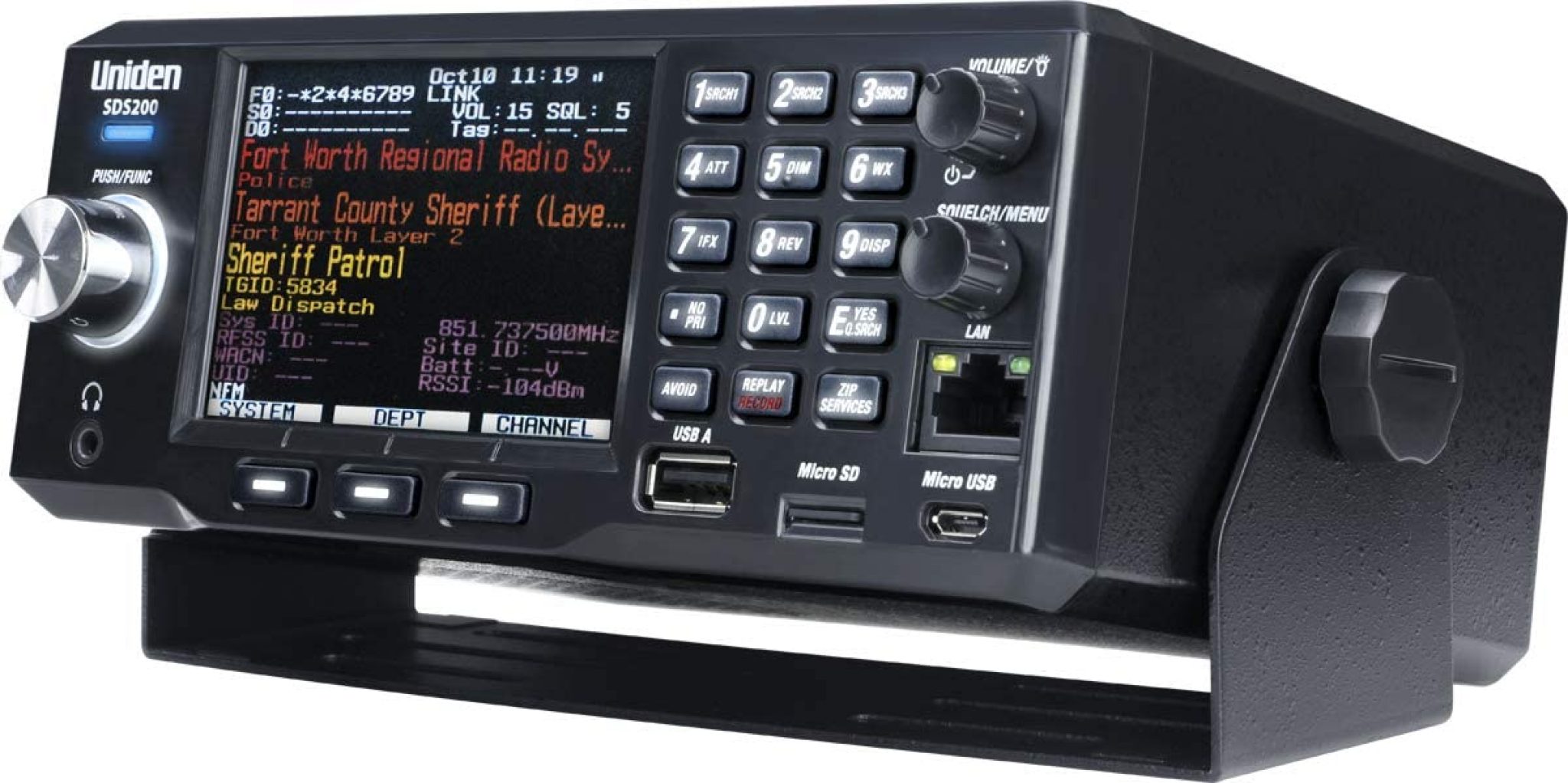 Uniden SDS200 Review | RatedRadarDetector