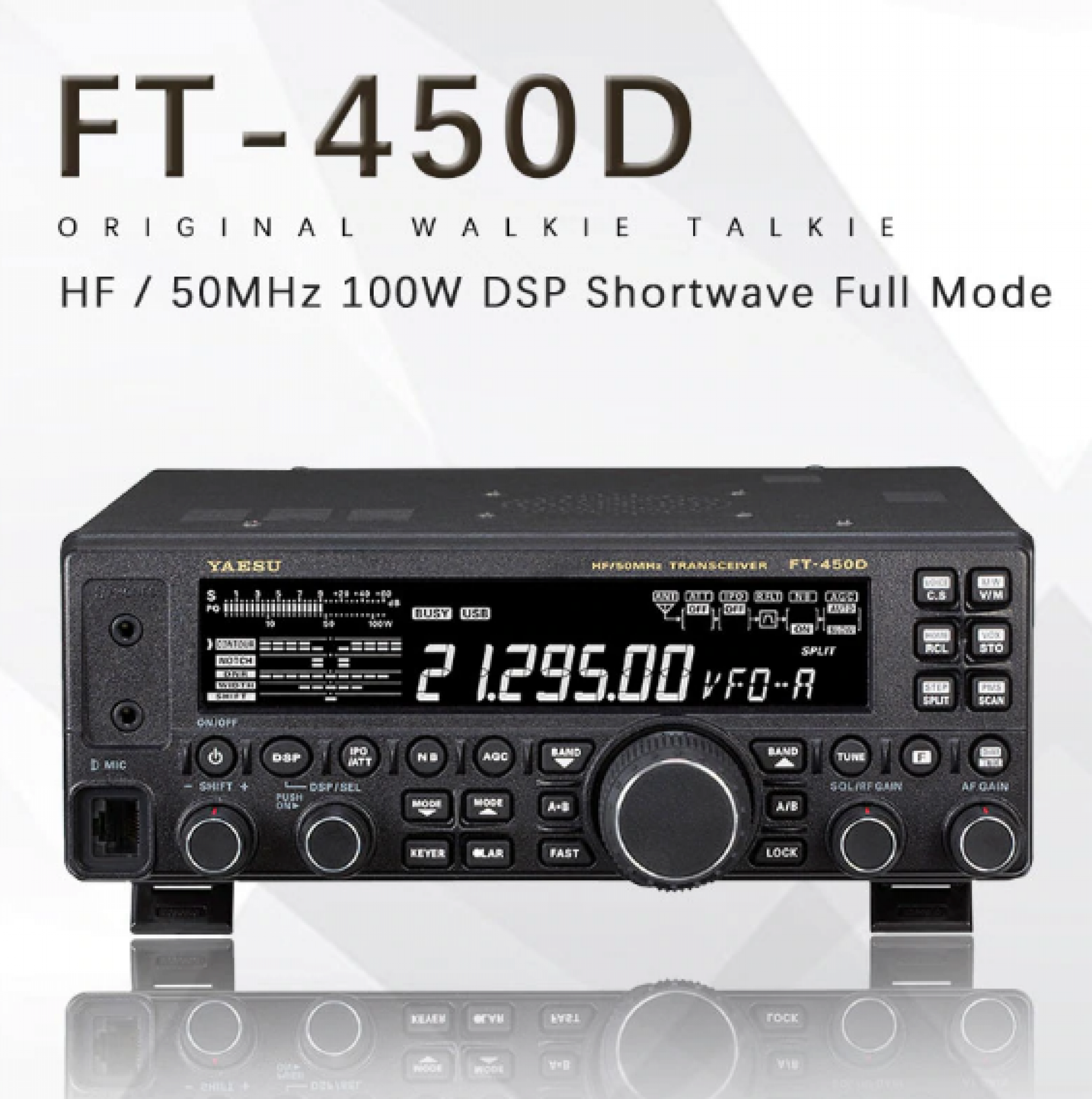 Yaesu FT-450D Review | RatedRadarDetector